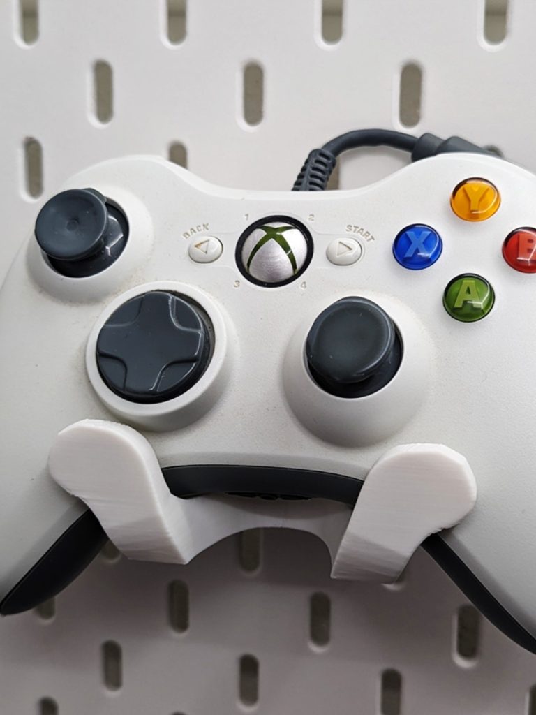 Xbox Controller Holder for Pegboard – Universal Clip Mount